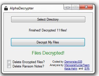 Download AlphaDecrypter